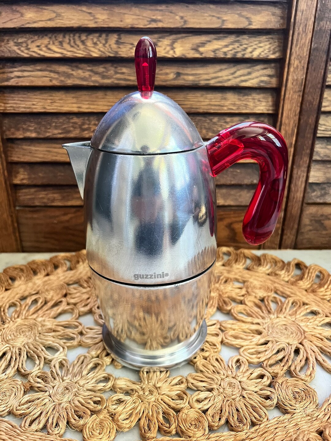 Vintage Italian Coffee Maker GUZZINI ZAZA Collection, Espresso ...