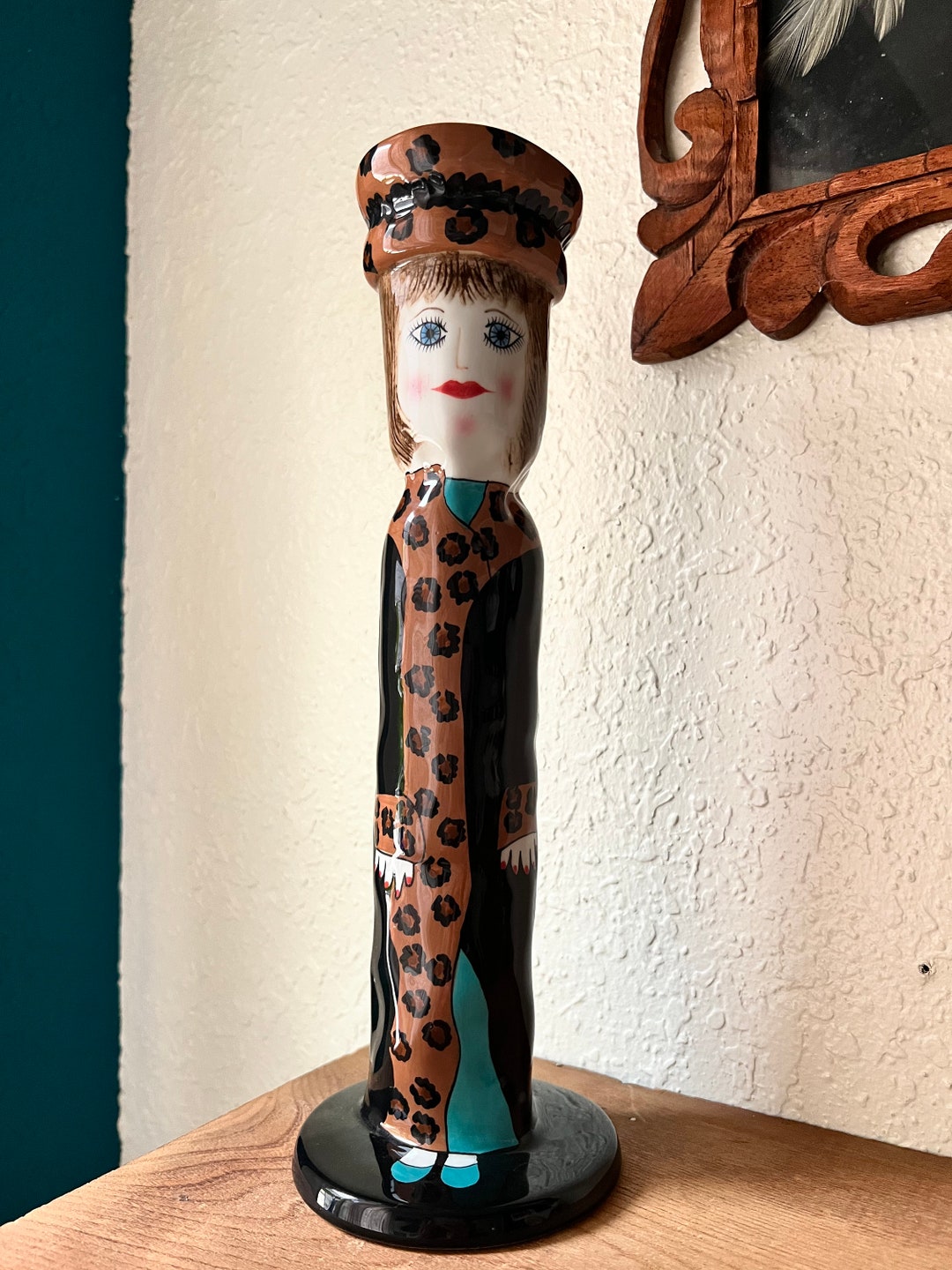 Vintage GANZ Bella Casa Susan Paley Lady Vase - Etsy