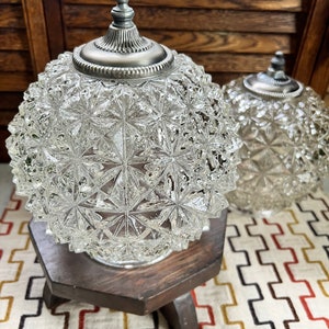 Diamond Pattern Ceiling Light Glass Globe (s) - Etsy