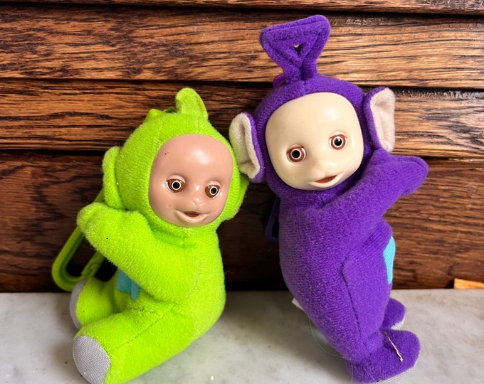 Teletubbies Plush Keychains 2000 - Etsy