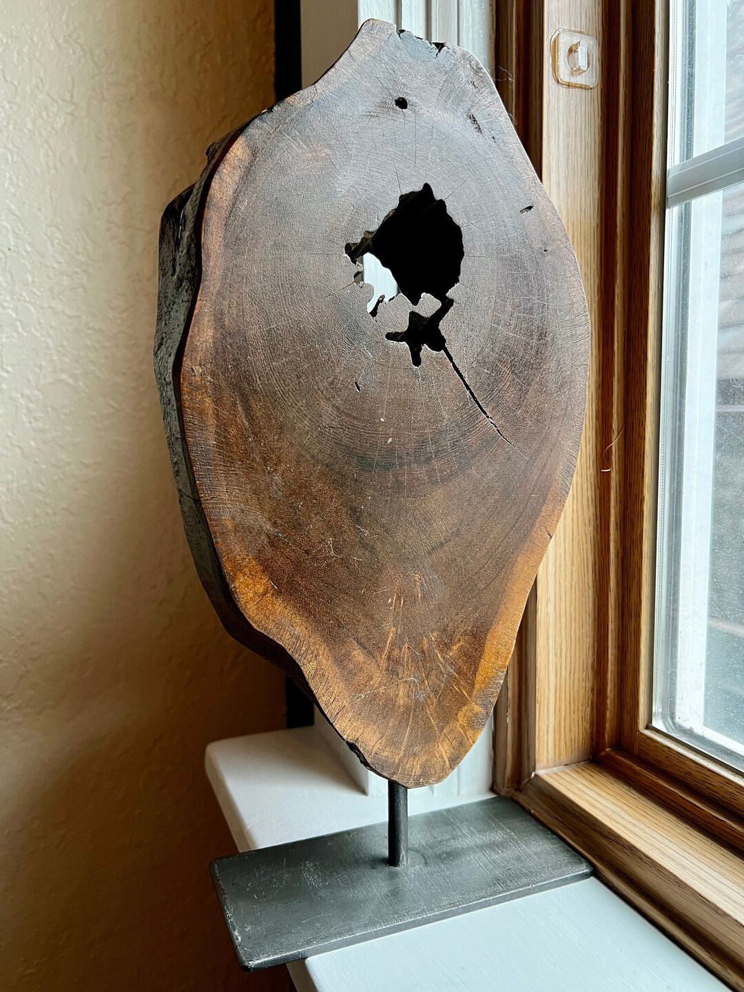 Live Edge Wood Sculpture - Etsy