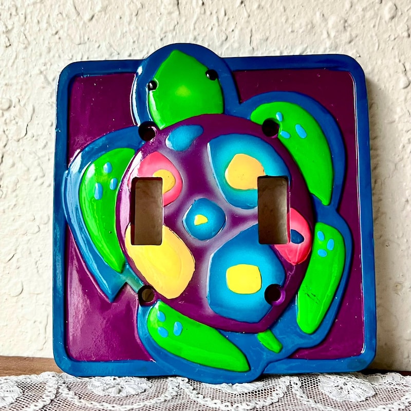 Sea Turtle Light Switch Cover - Etsy