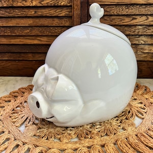 Vintage Mccoy Pottery BIG Pig Cookie Jar - Etsy