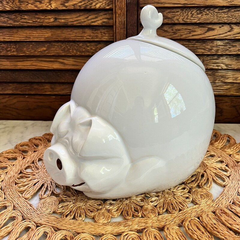 Pig Cookie Jar - Etsy