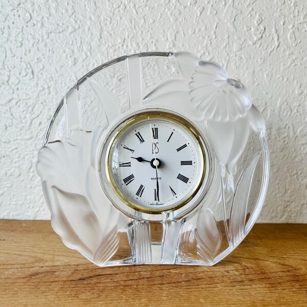 Glass Clock - Etsy