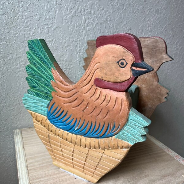 Wooden Chicken Planter Pattern - Etsy