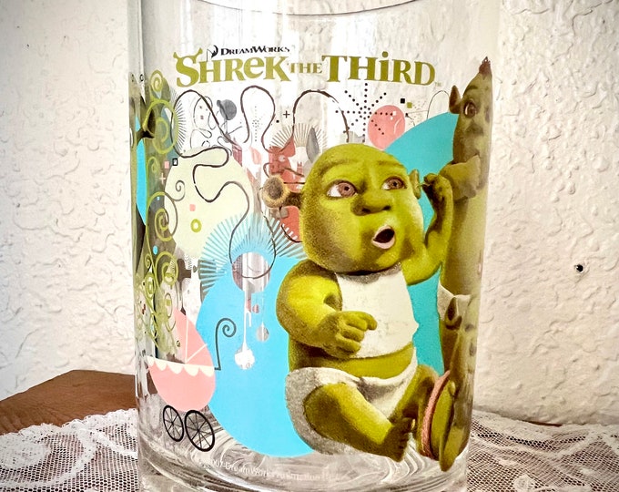 Shrek the Third Fiona Glass Cup - Etsy