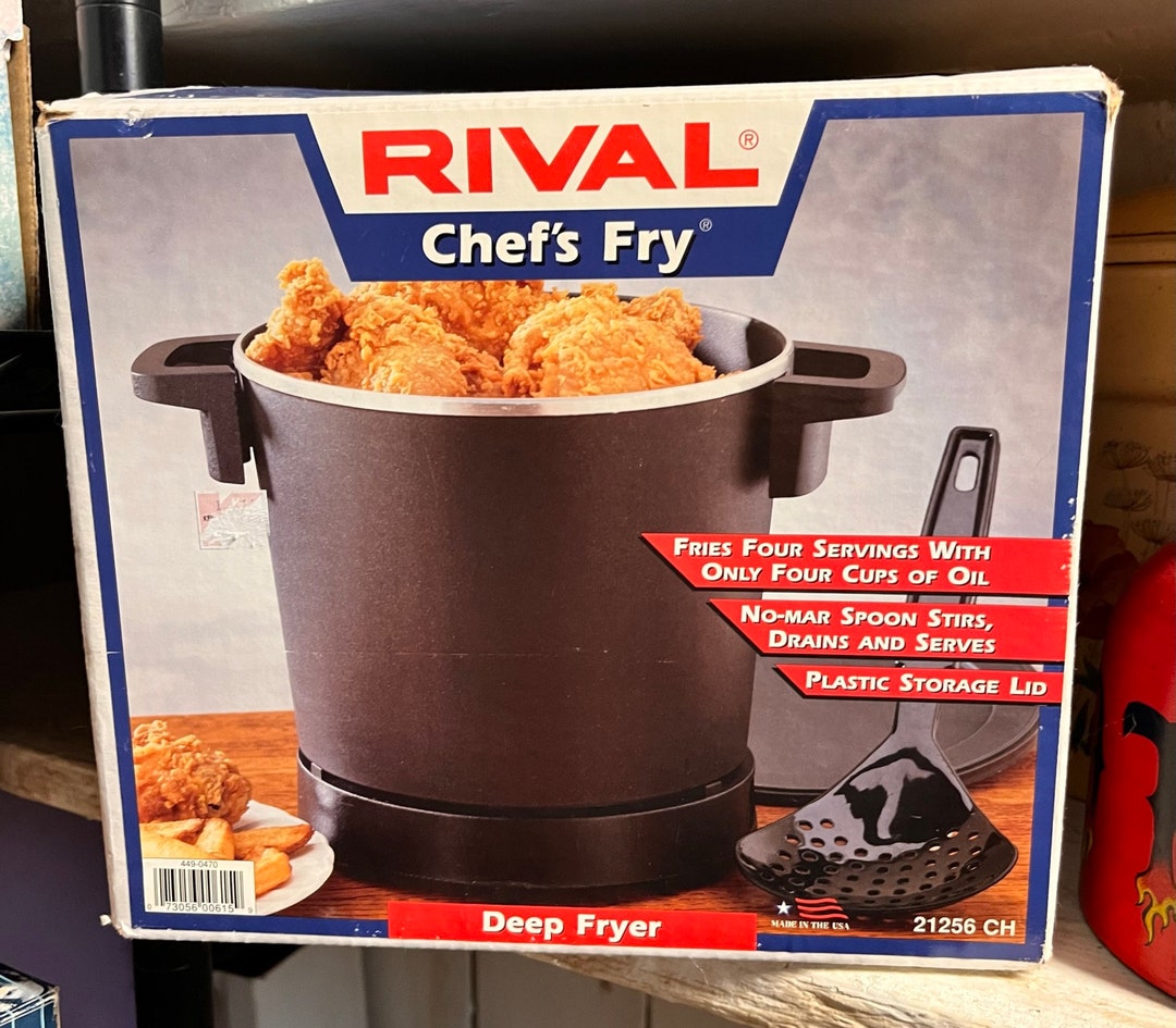 Rival Chef's Fry Deep Fryer New Open Box - Etsy