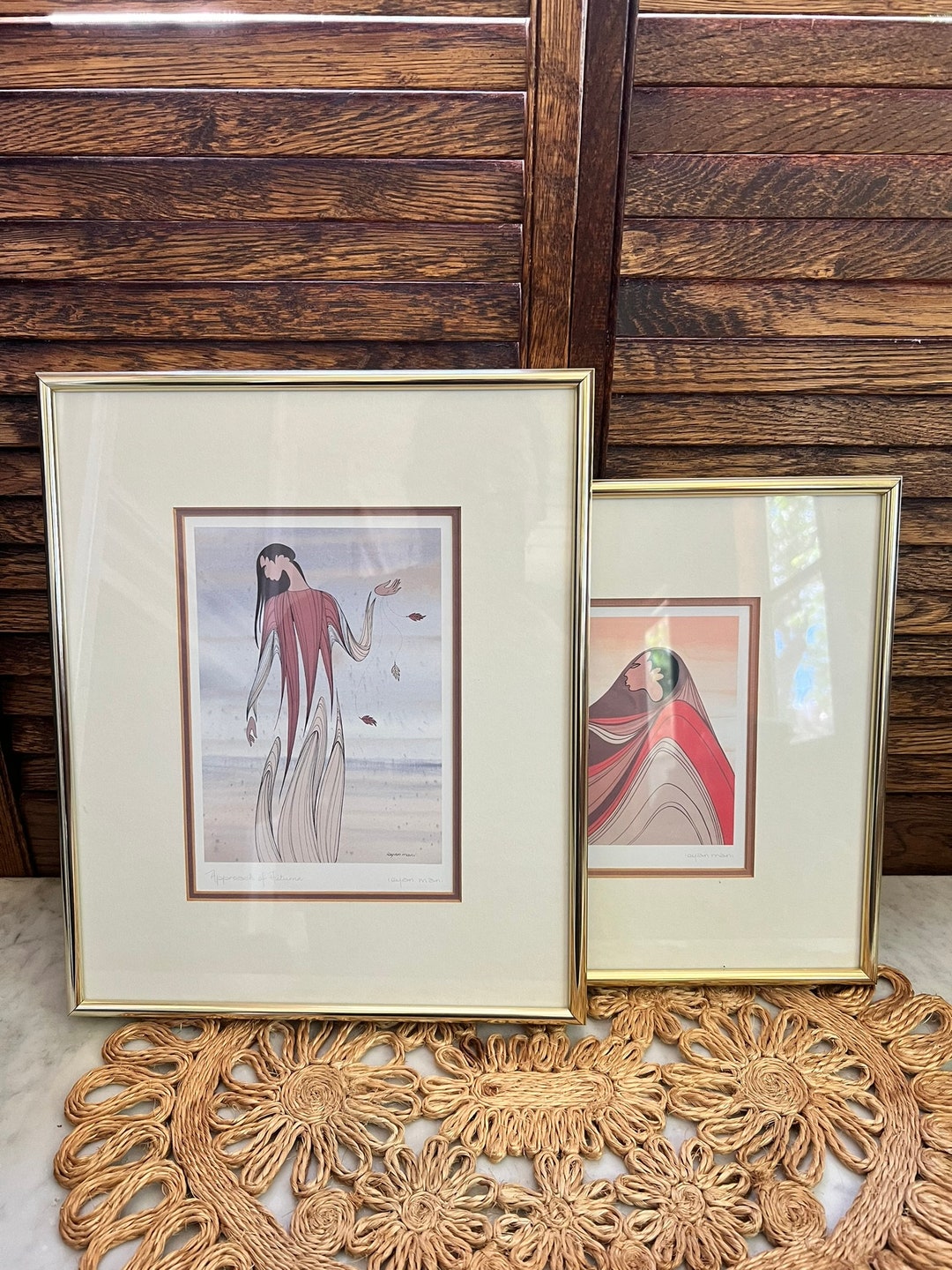 Maxine Noel Framed Woman Print, Ioyan Mani "approach of the Future ...