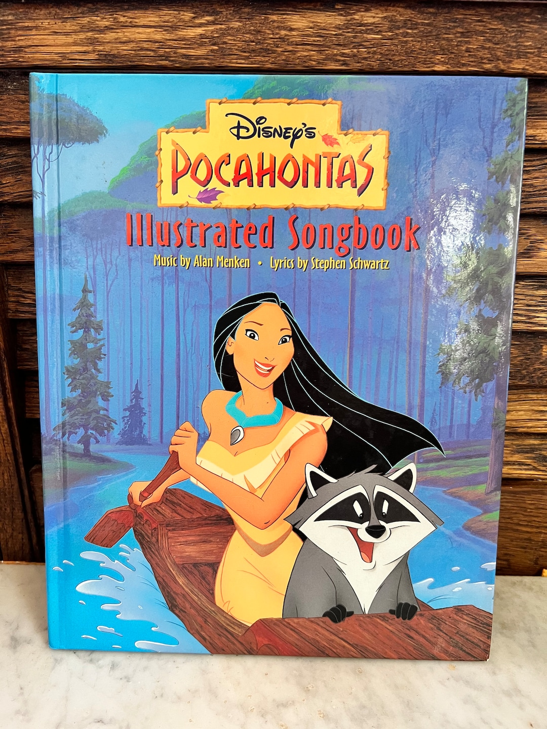 Disney Pocahontas Illustrated Song Book - Etsy