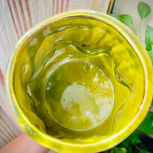 Vintage 70s Green Tree Stump Cookie Jar With Mushroom Lid Retro Kitchen ...