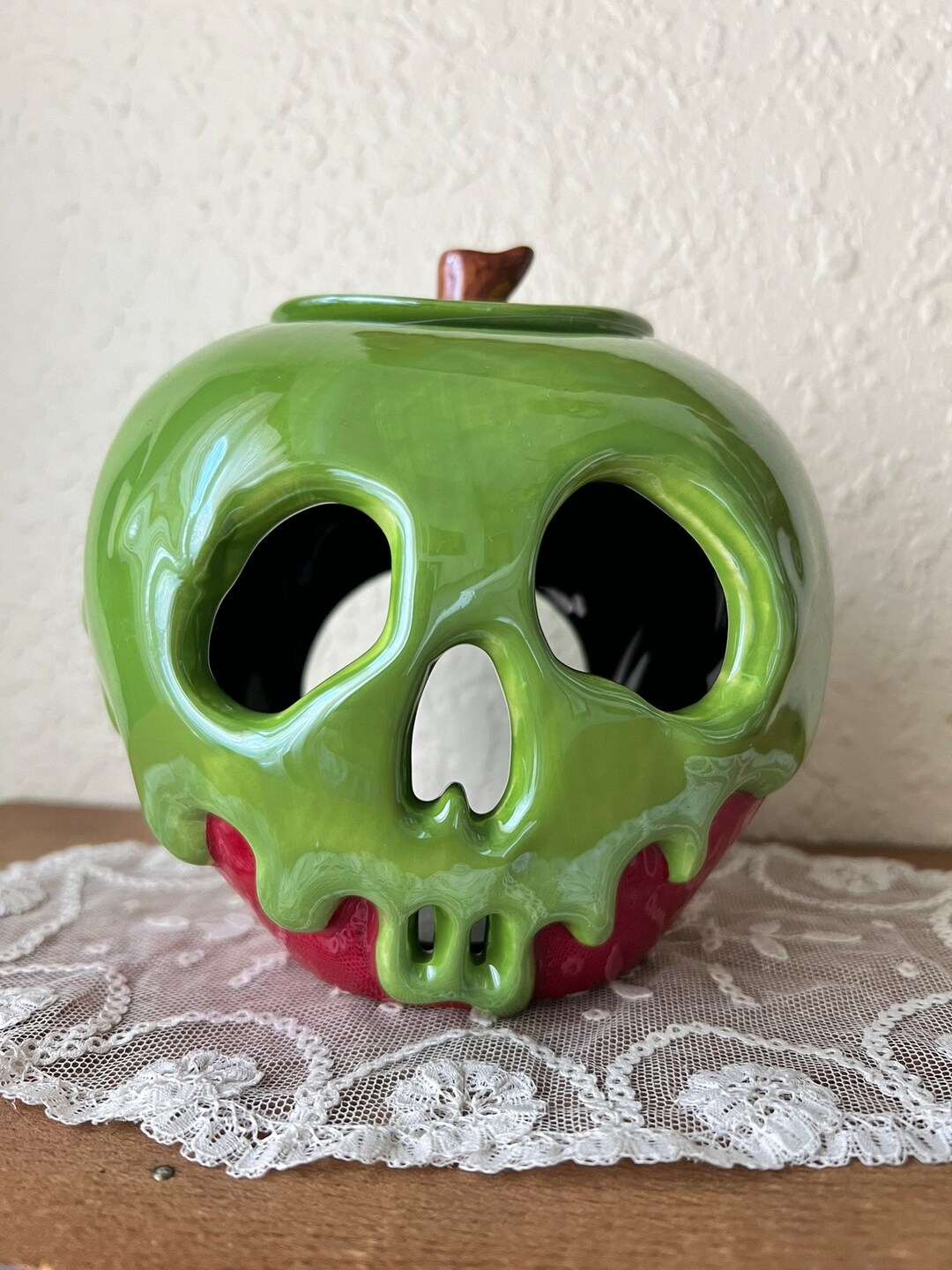 Disney Villains Snow White Poison Apple Halloween Votive Candle Tea ...