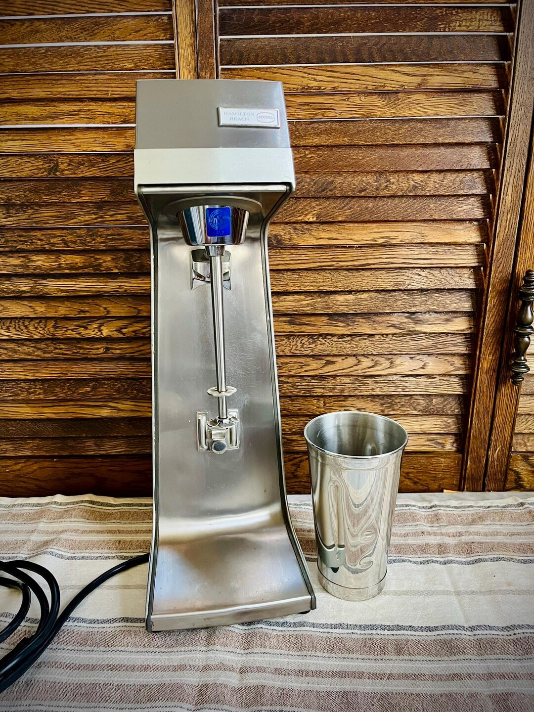 Vintage Commercial Hamilton Beach Scovill 936 Spindle Milkshake Mixer ...