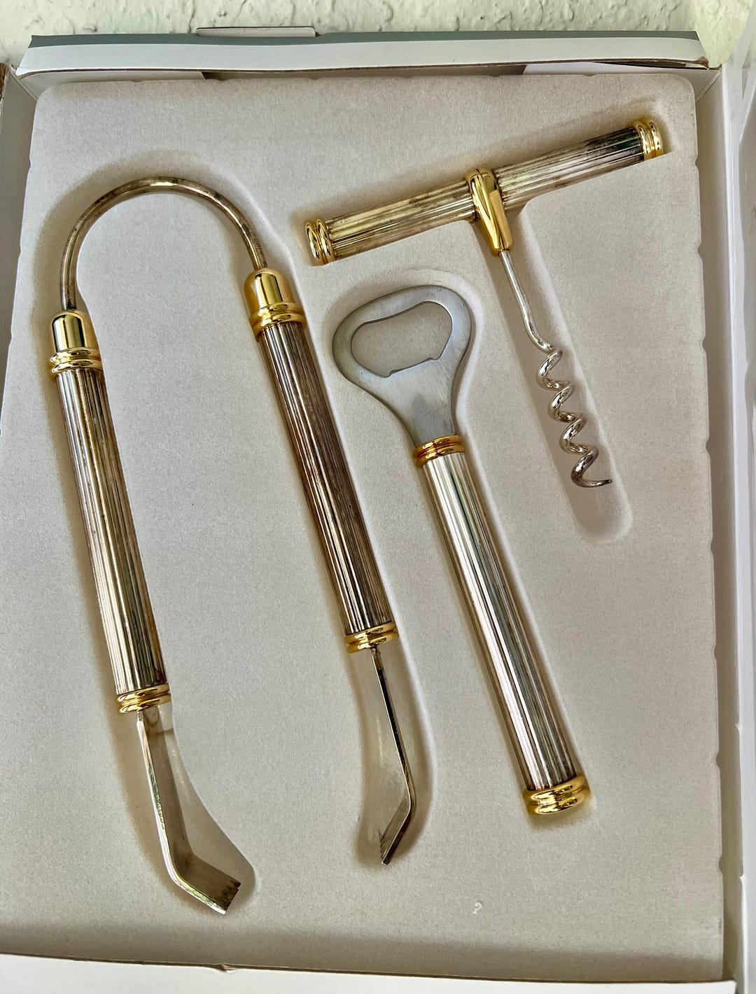 Elegant Art Deco Italian Ice Grabber With Bottle Opener & Corkscrew - Etsy