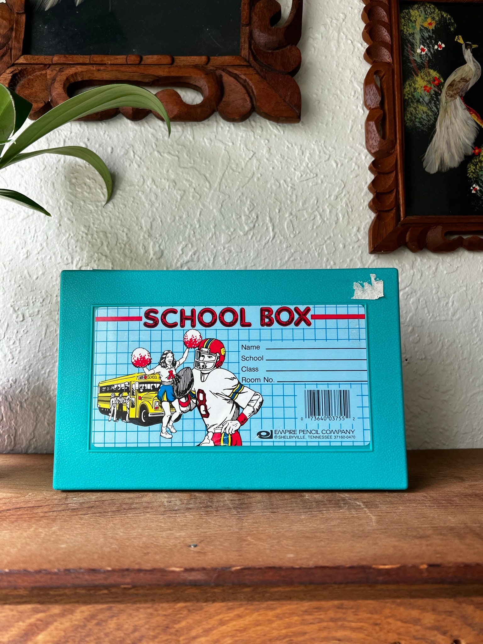 Vintage Pencil Box - Etsy