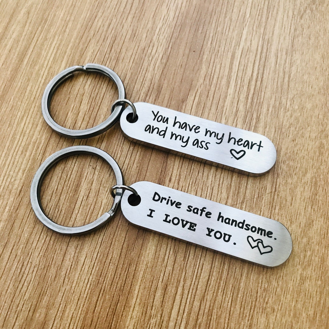 Father's Day Gifts - Drive Safe Keychain Handsome I Love You Have My ...