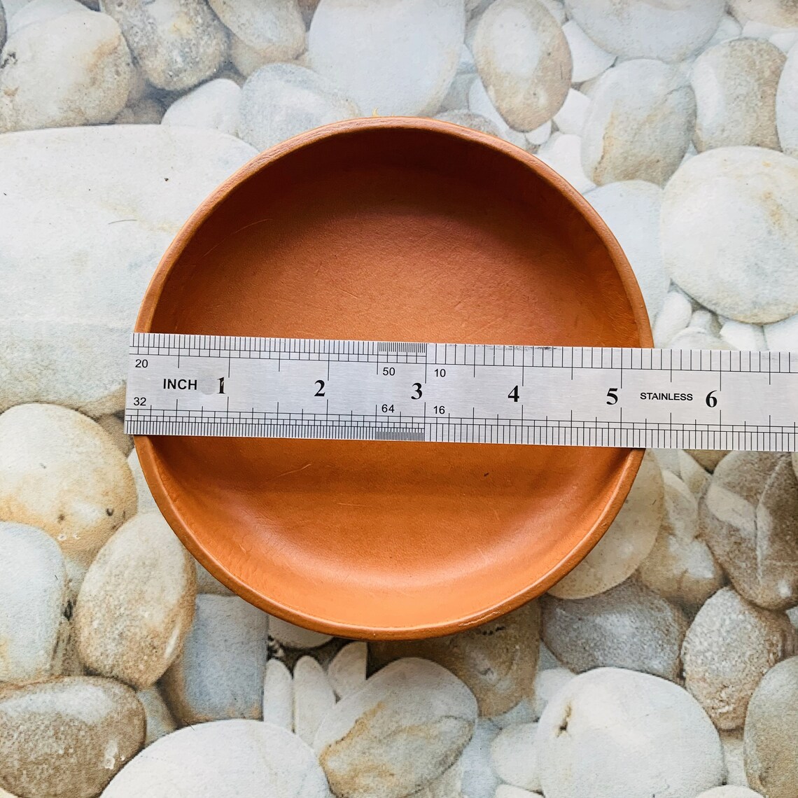 Round Leather Valet Tray Desk Organizer Leather Tray for - Etsy
