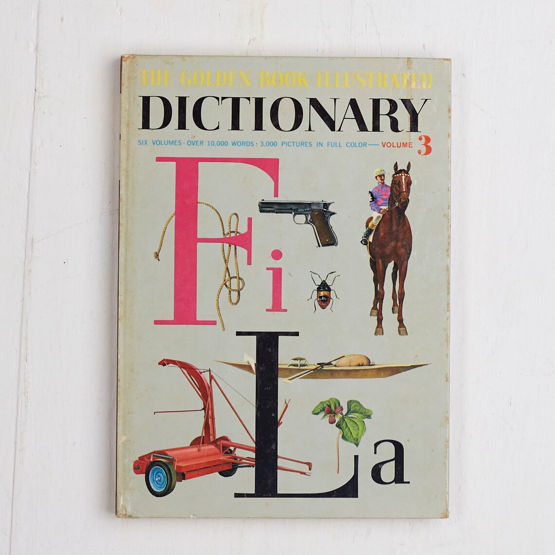 The Golden Book Illustrated Dictionary Volume 3 - Etsy