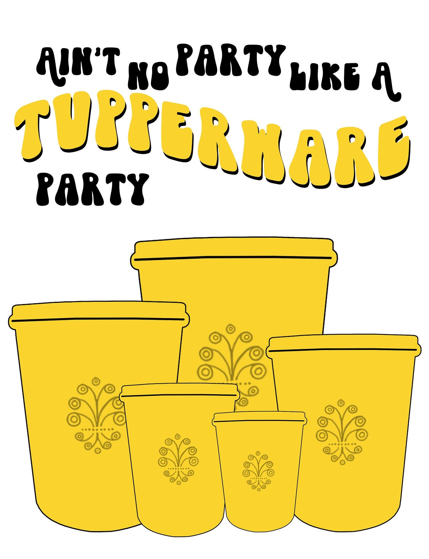 Tupperware Party, Instant Download, Printable - Etsy