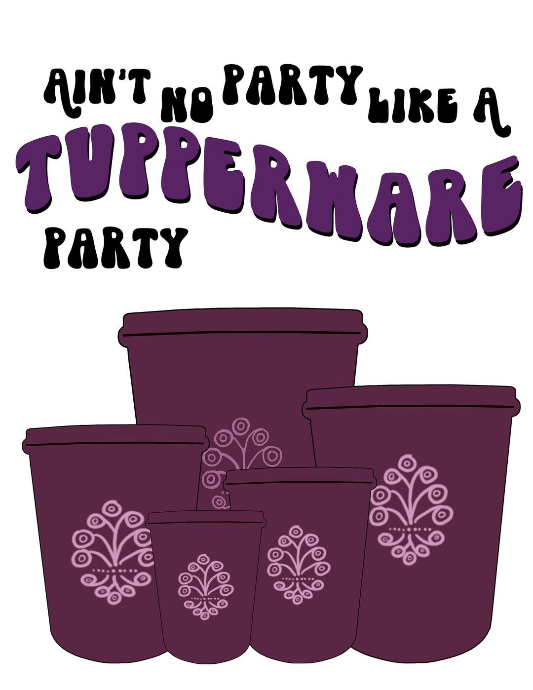 Tupperware Party, Instant Download, Printable - Etsy