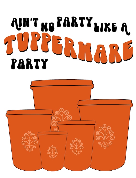Tupperware Party Invitation