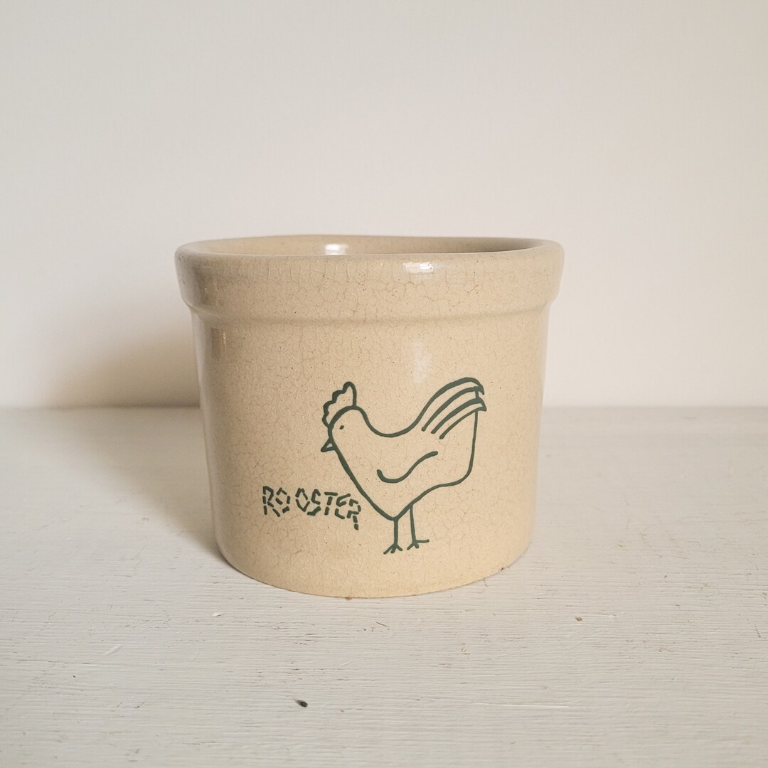 Robinson Ransbottom Pottery Rooster Crock - Etsy