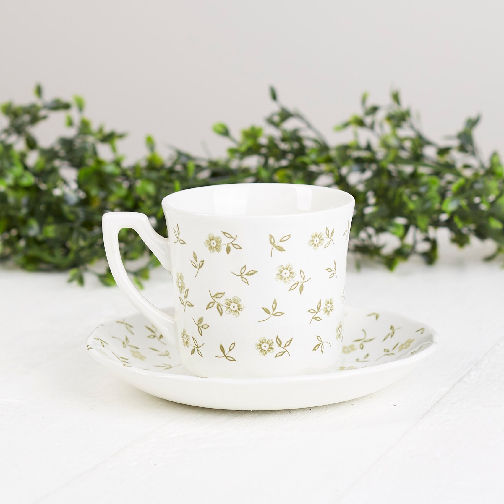 Forget Me Not Teacup and Saucer | Etsy