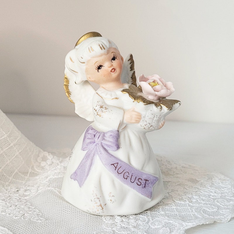 Vintage Lefton August Angel - Etsy