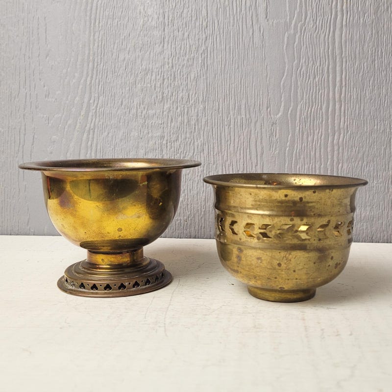 Brass Planter - Etsy