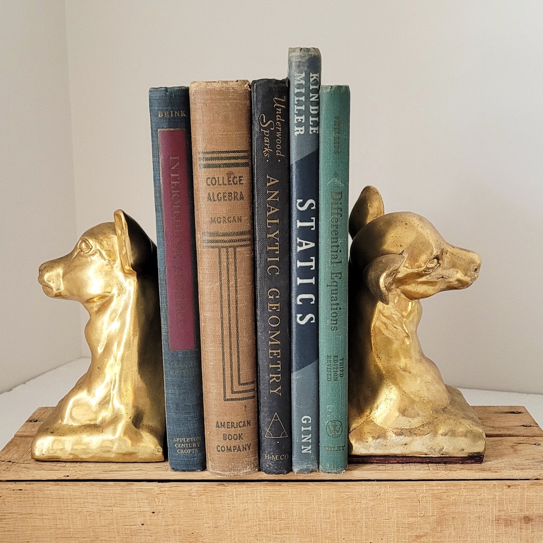 Vintage Stack of Math Textbooks - Etsy