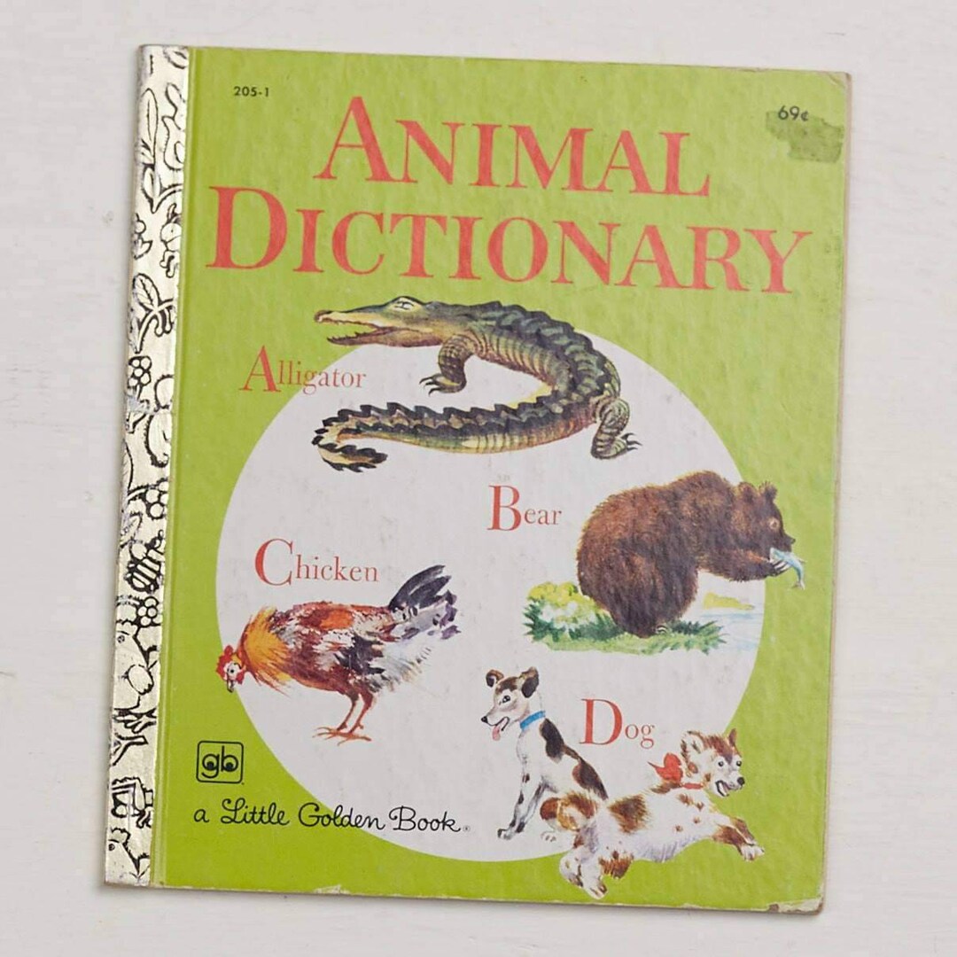 Animal Dictionary, 1979 - Etsy