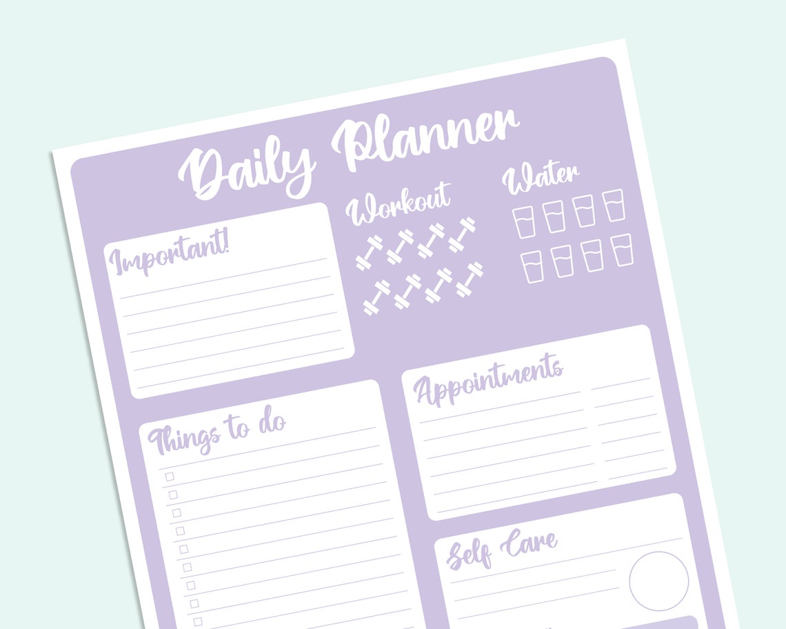 Printable A4 Planner Bundle instant Download - Etsy