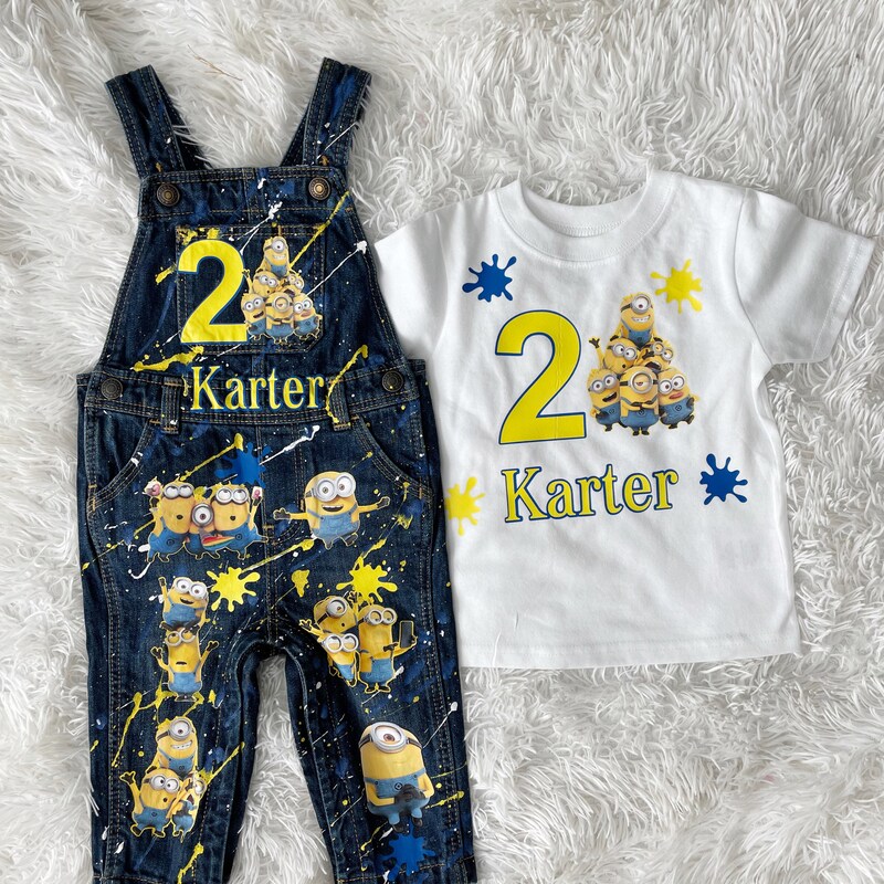 Minion Overalls - Etsy