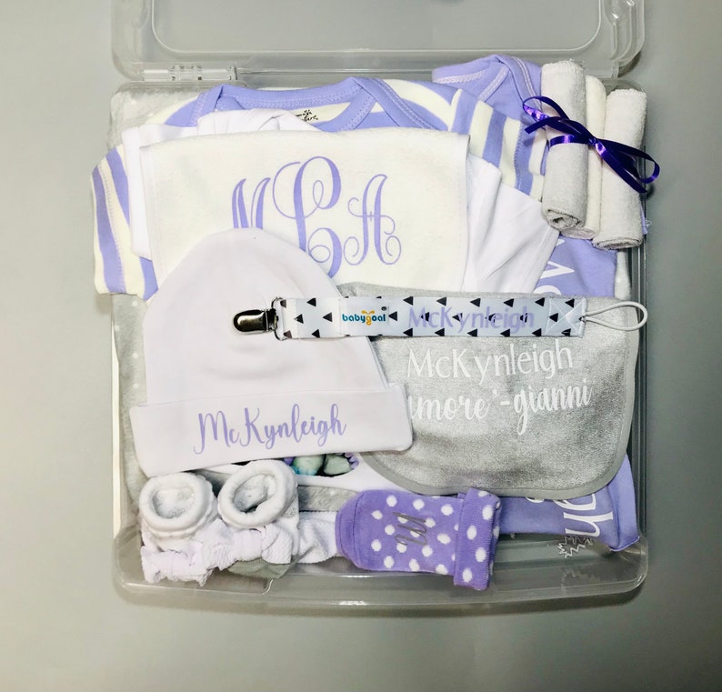 Small Personalized Baby Box-baby Girl-baby Boy - Etsy