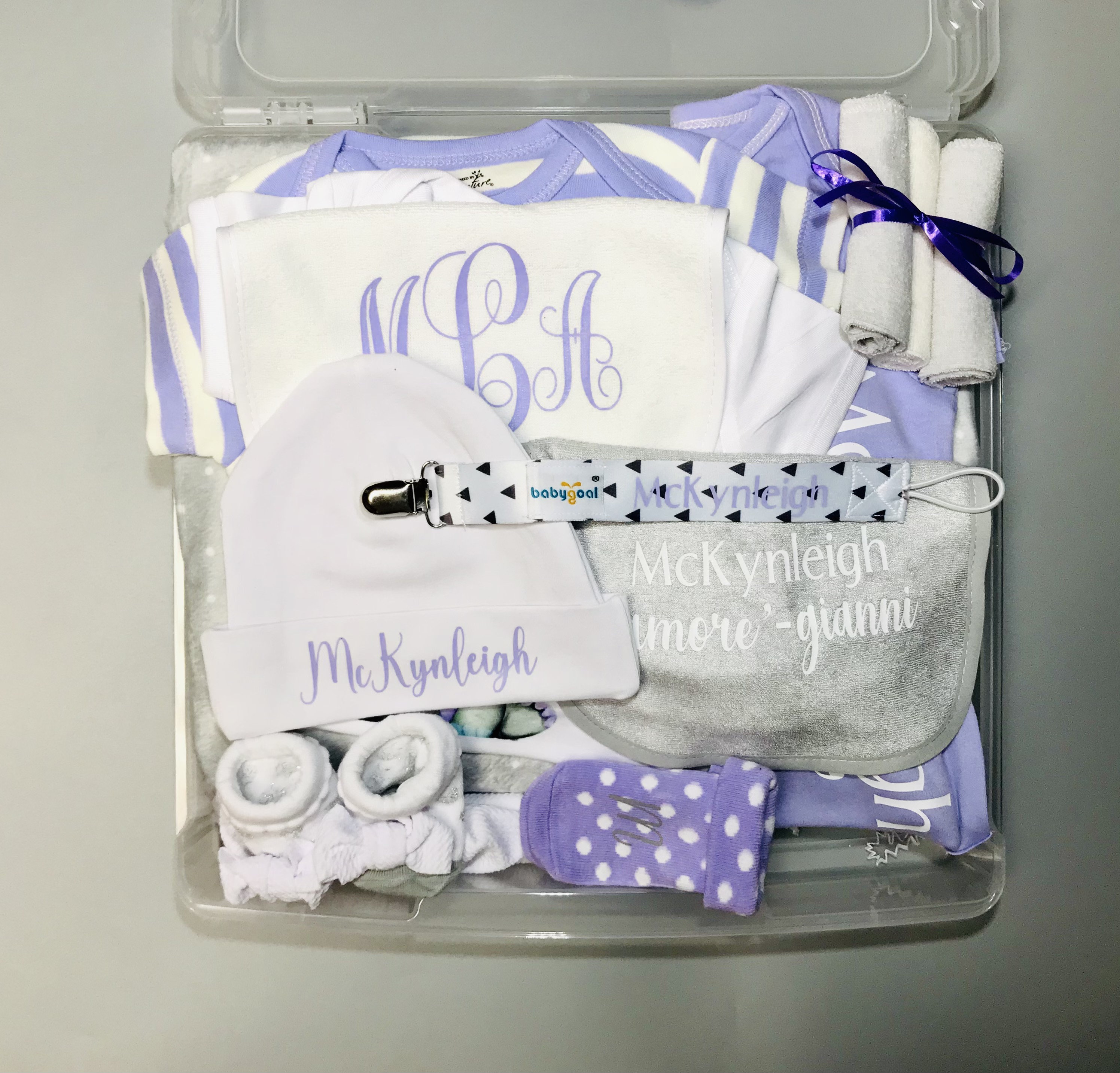 Small Personalized Baby Box-baby Girl-baby Boy - Etsy