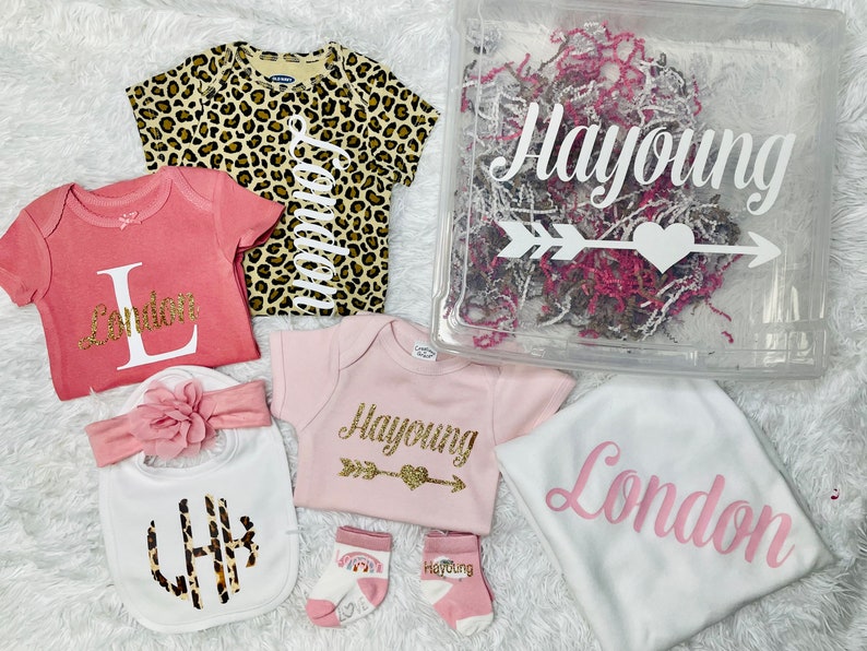 Small Personalized Baby Box-baby Girl-baby Boy - Etsy