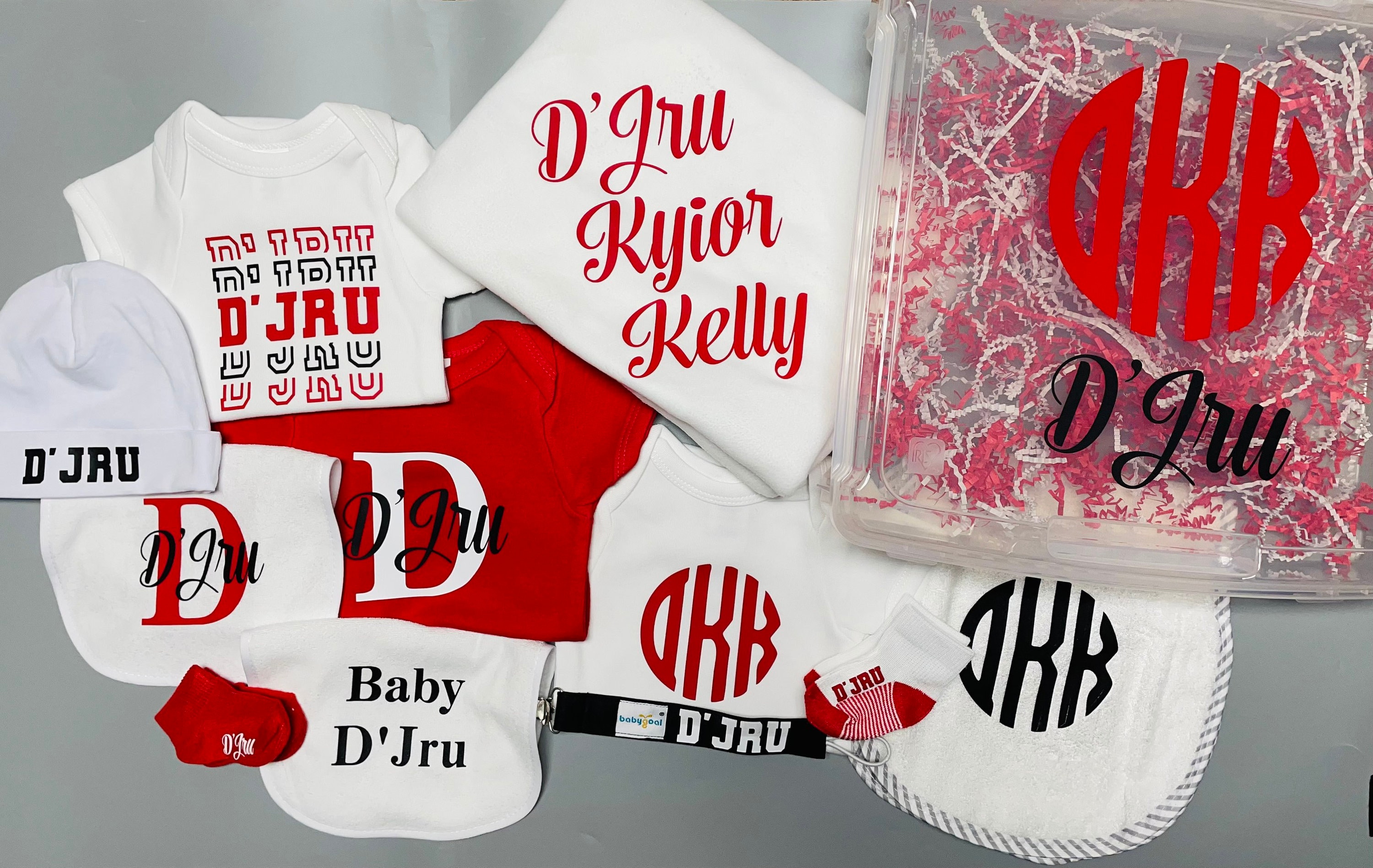 Medium Personalized Baby Box - Etsy