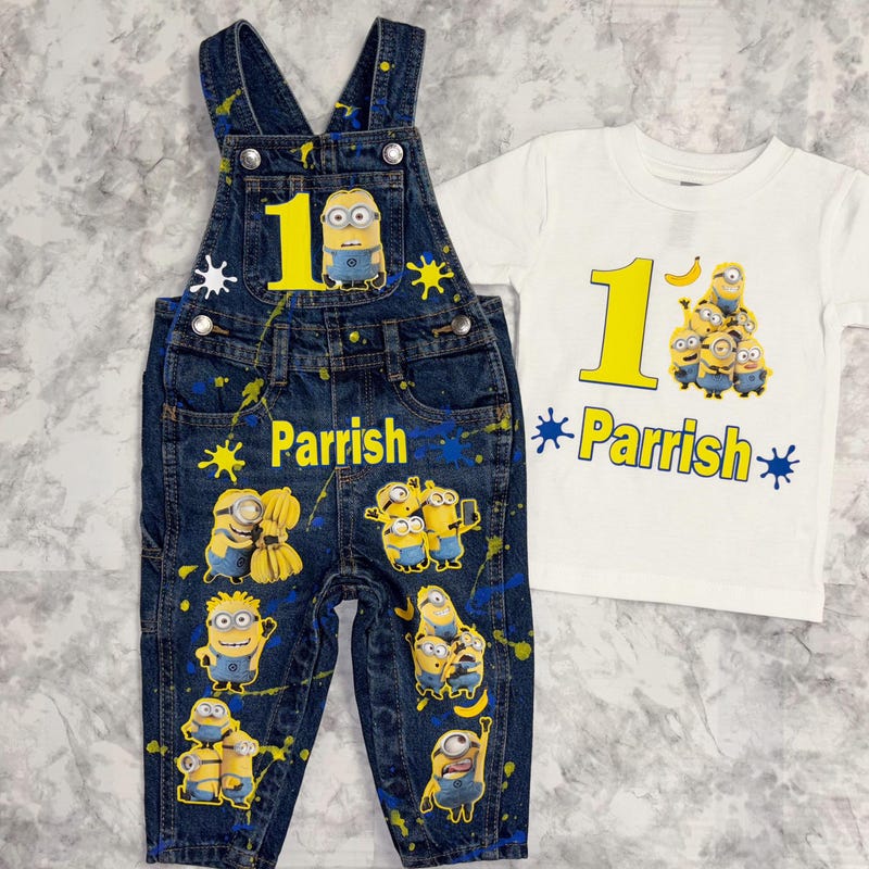 Minion Overalls - Etsy