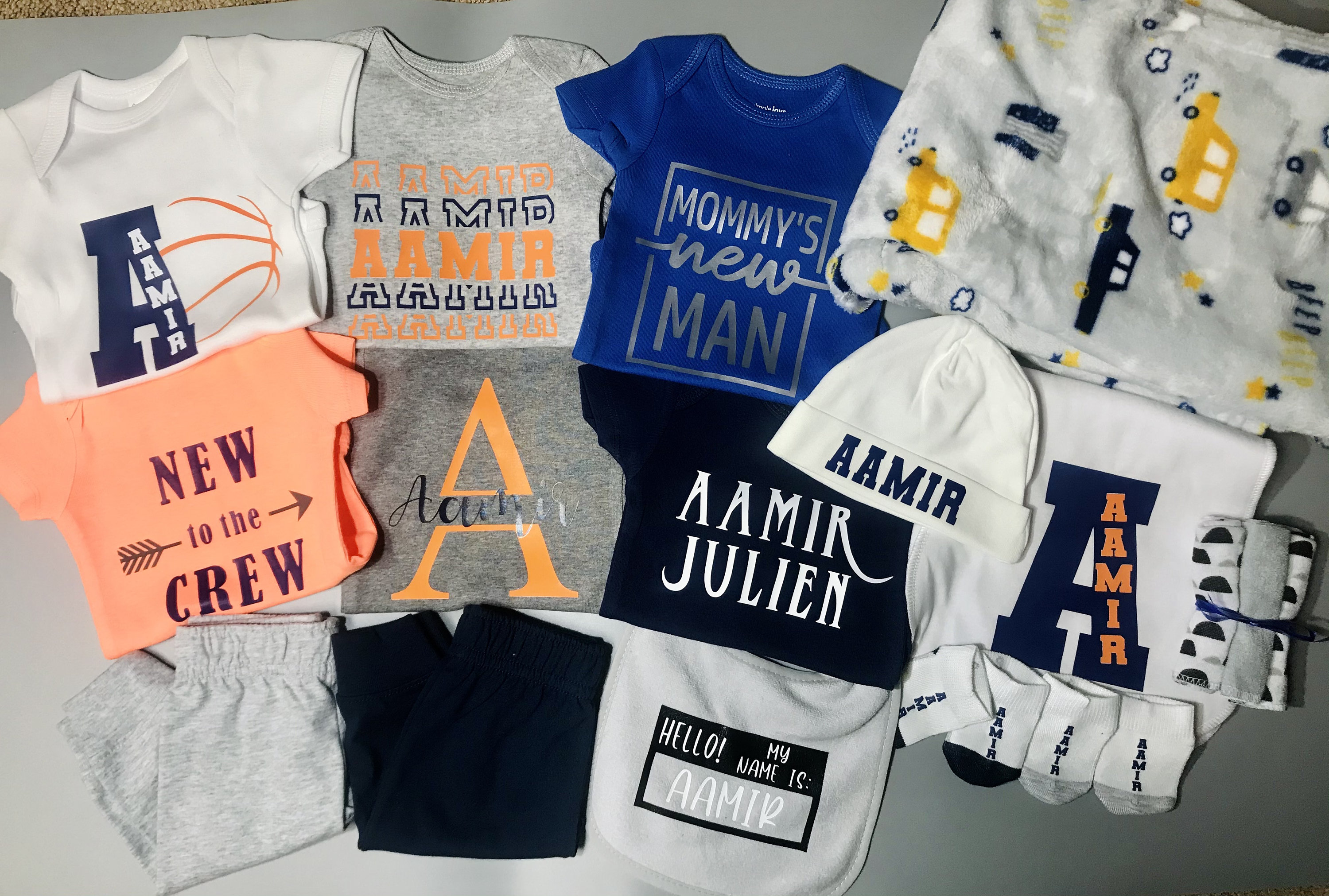 Large Personalized Baby Box for Boys - Etsy