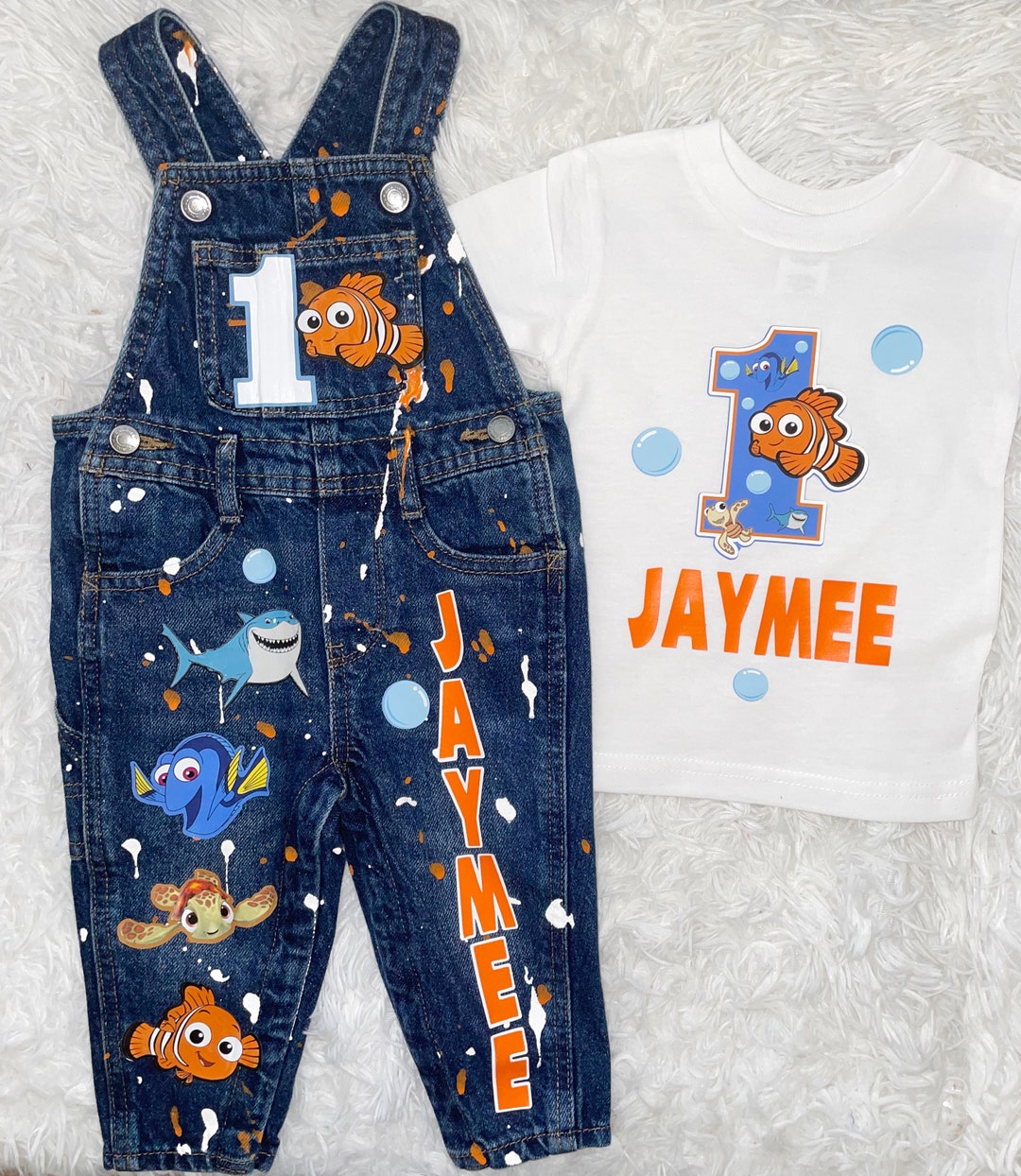 Custom Overalls-any Theme- Any Character - Etsy