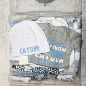 Medium Personalized Baby Box | Etsy