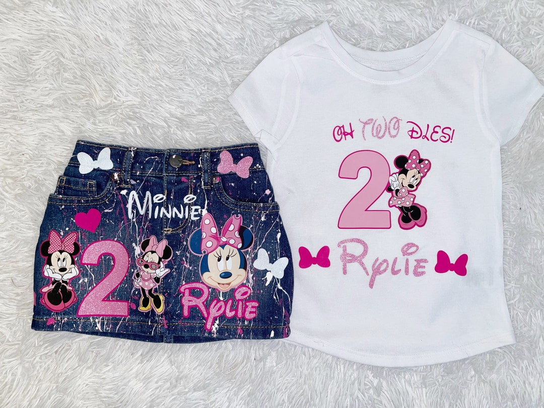 Mouse Inspired Skirt Set-birthday Outfit-any THEME - Etsy