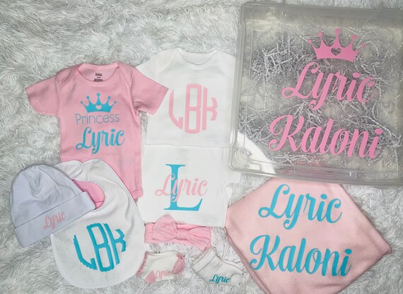 Small Personalized Baby Box-baby Girl-baby Boy - Etsy