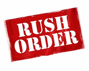 Rush Order Fee | Etsy