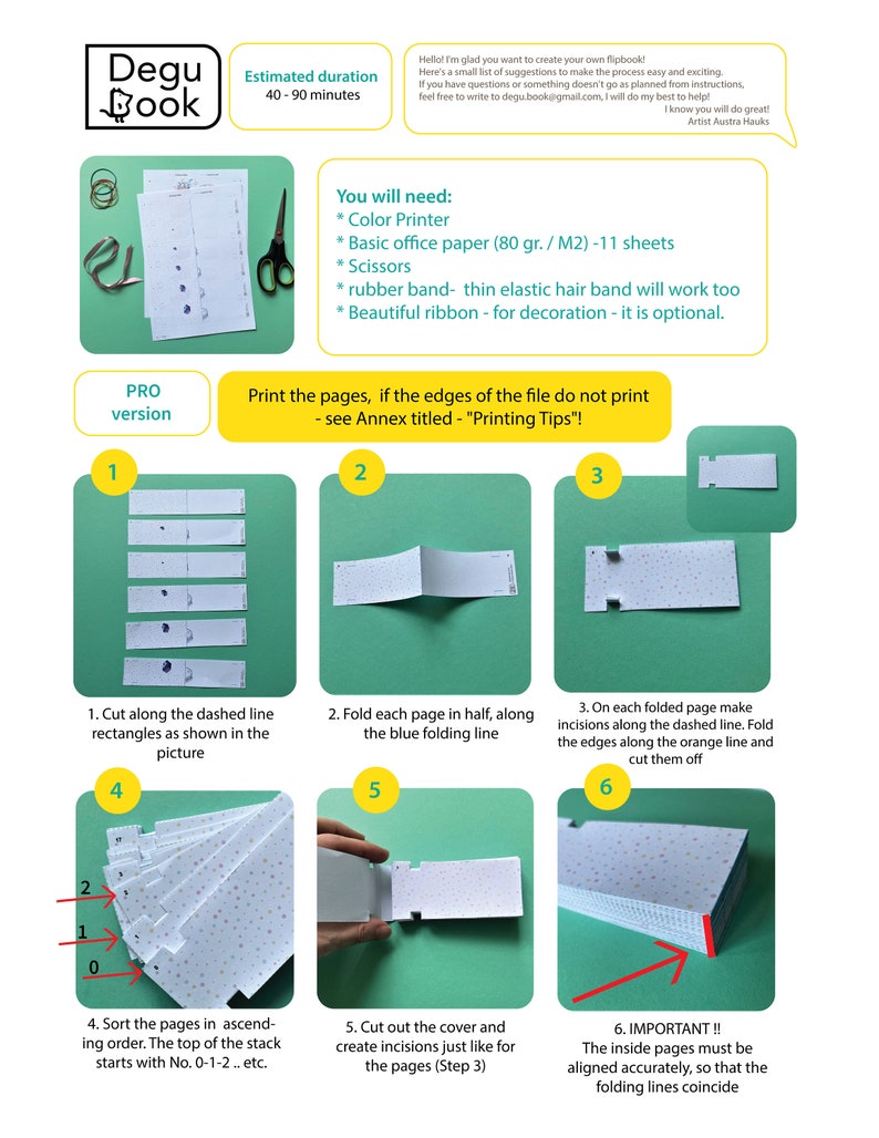 Printable Flipbook “ Do Not Push the Button! ‘’ - Etsy