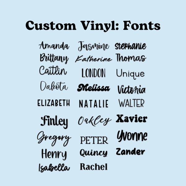 Vinyl Decal - Etsy