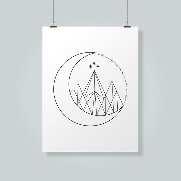 Acotar Poster Digital - Etsy