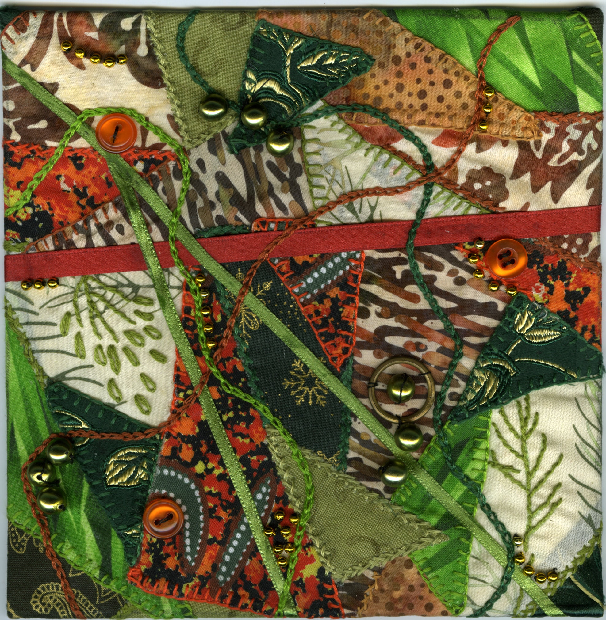 Crazy Patchwork Designs - Etsy