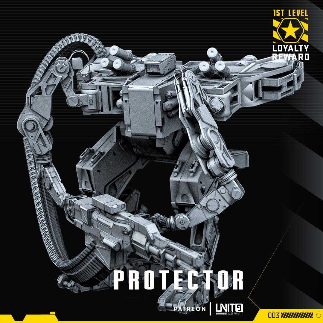 Protector / Loyalty Reward / Sci-fi Cyberpunk / UNIT9 - Etsy
