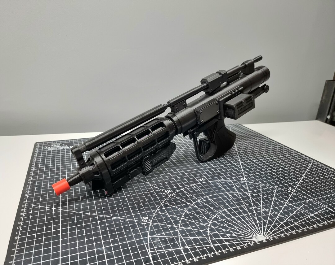 E-5 Battle Droid Blaster DIY Kit / Prop Cosplay / Blaze Orange Barrel ...